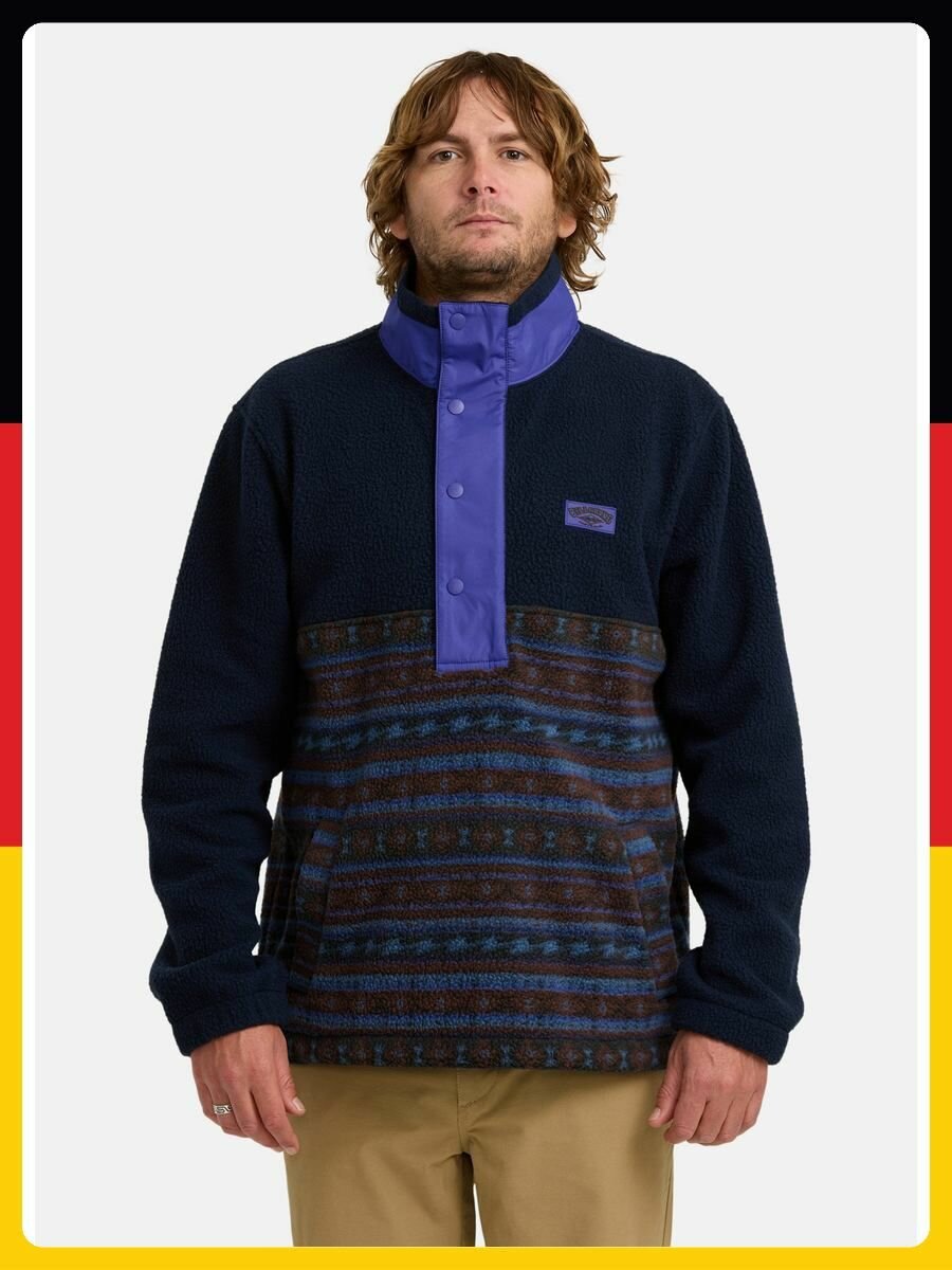 Толстовка Billabong BOUNDARY SOLSTICE, синий, M