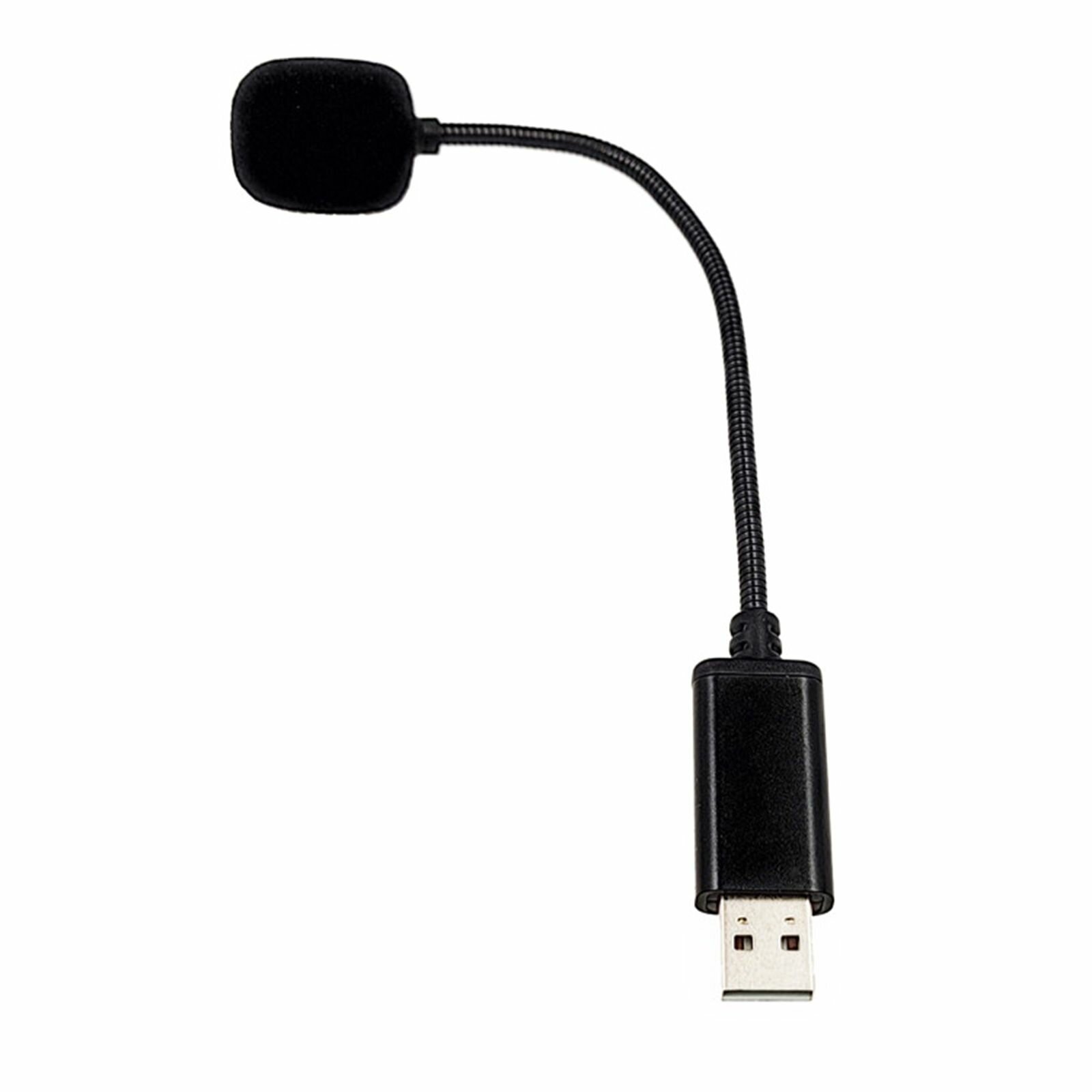Мини-микрофон USB для ноутбука и ПК с гибкой трубкой