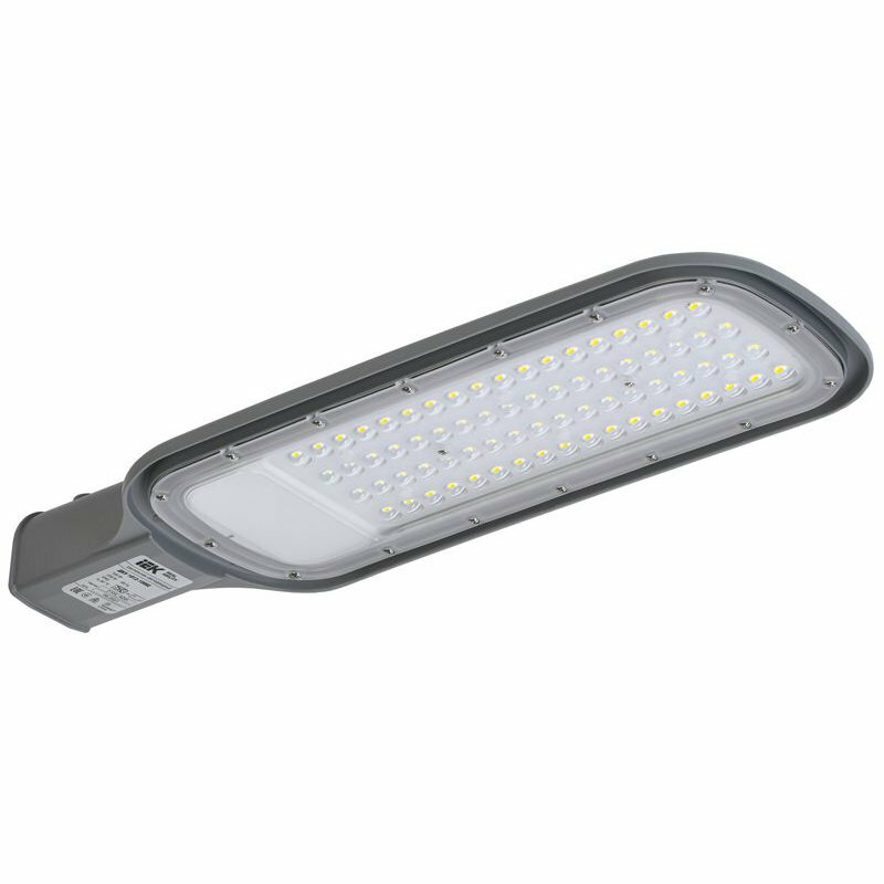 Светильник уличный IEK ДКУ 1012-100Ш, 100 Вт, 5000 К, IP65, консольный, серый