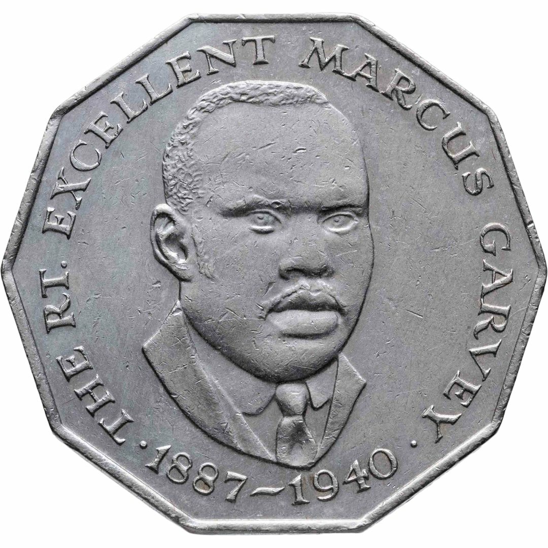 Ямайка 50 центов cents 1987, Мельхиор медь-никель, в сохранности XF