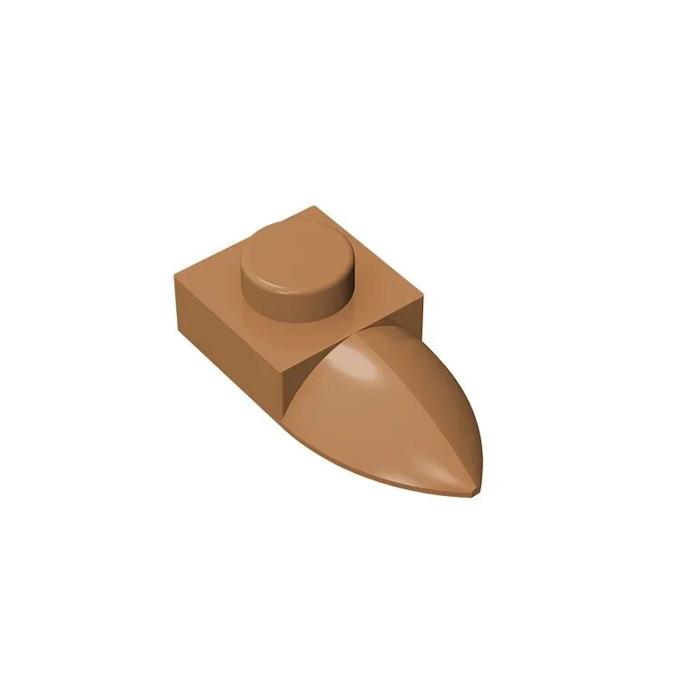 Gobricks GDS-870 Коричневый конструктор