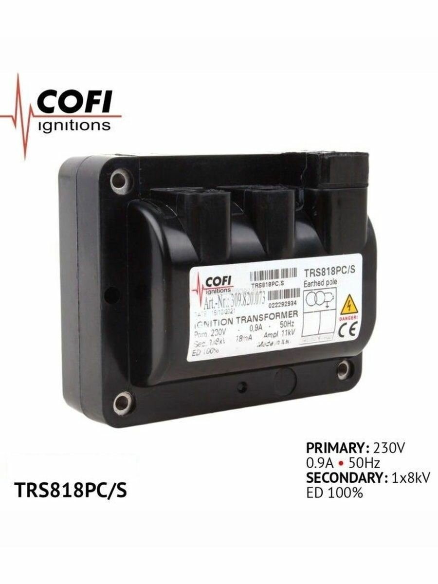 Трансформатор розжига Cofi TRS818PC/S