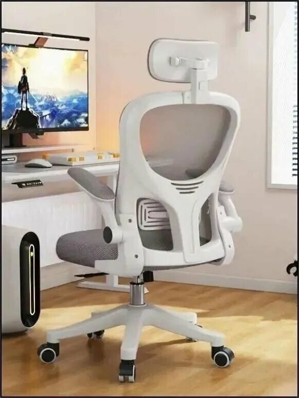 Игровое компьютерное кресло, Белый