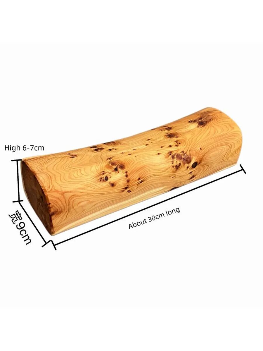 Подушка для сна из кипариса (30x9x6-7см, шрам)