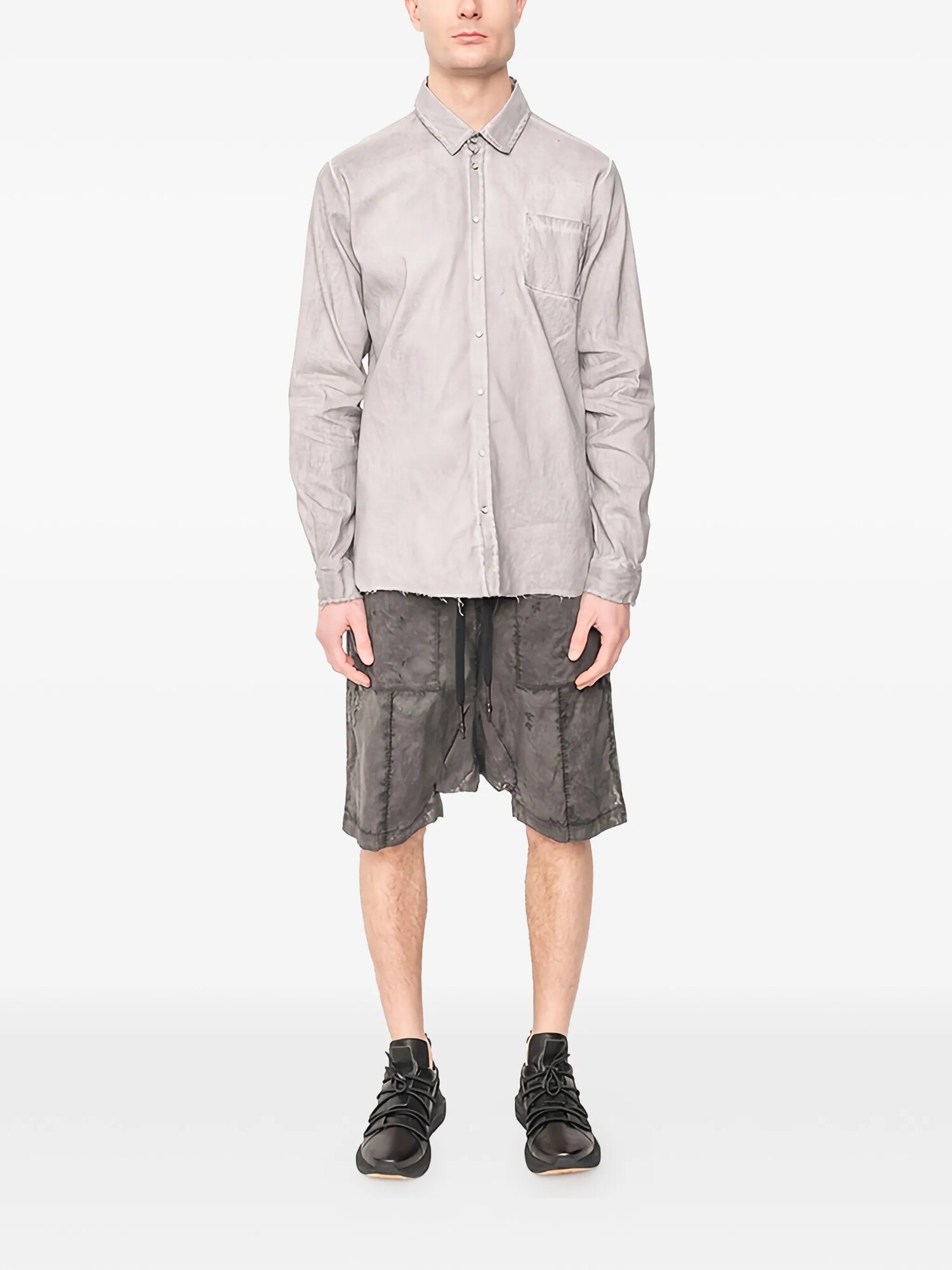 Рубашка MD75 Regular fit shirt, размер XL, grey — фото 1