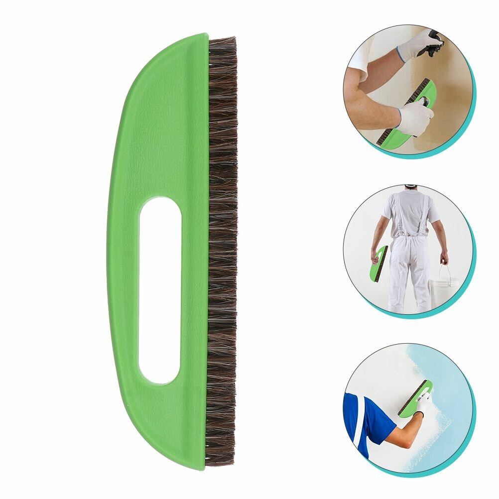 Кисть для наклеивания обоев, Эргономичная пластиковая ручка, 1 Упаковка