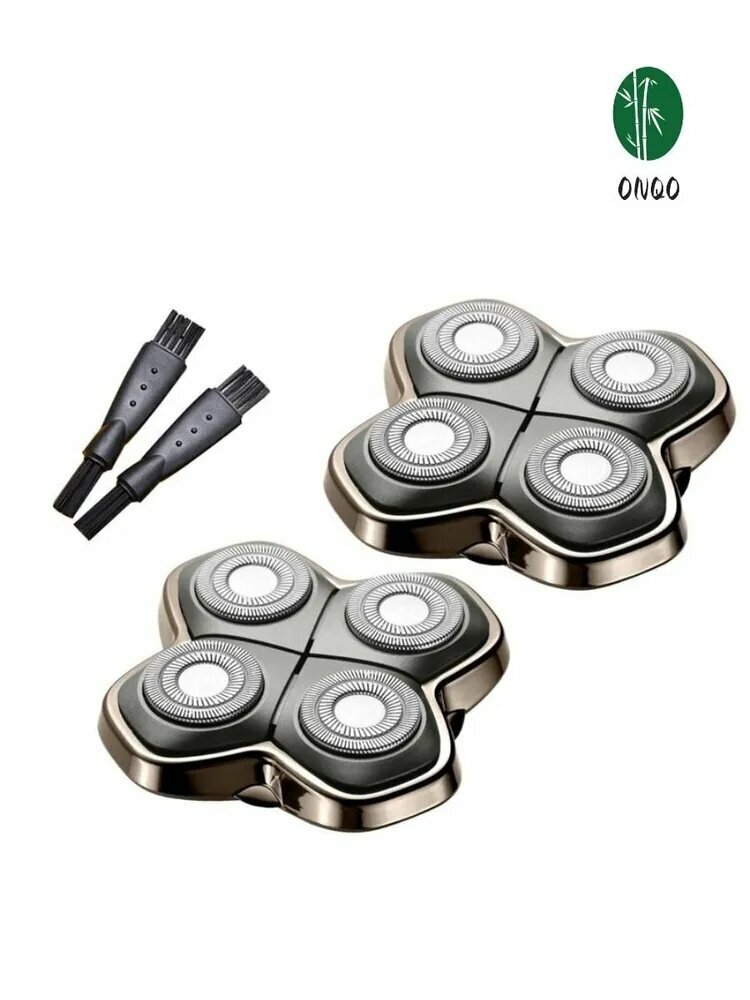 Запасная Головка 2Pack Для Бритвы Skulls Pitbulls Gold PRO, Silver Professional