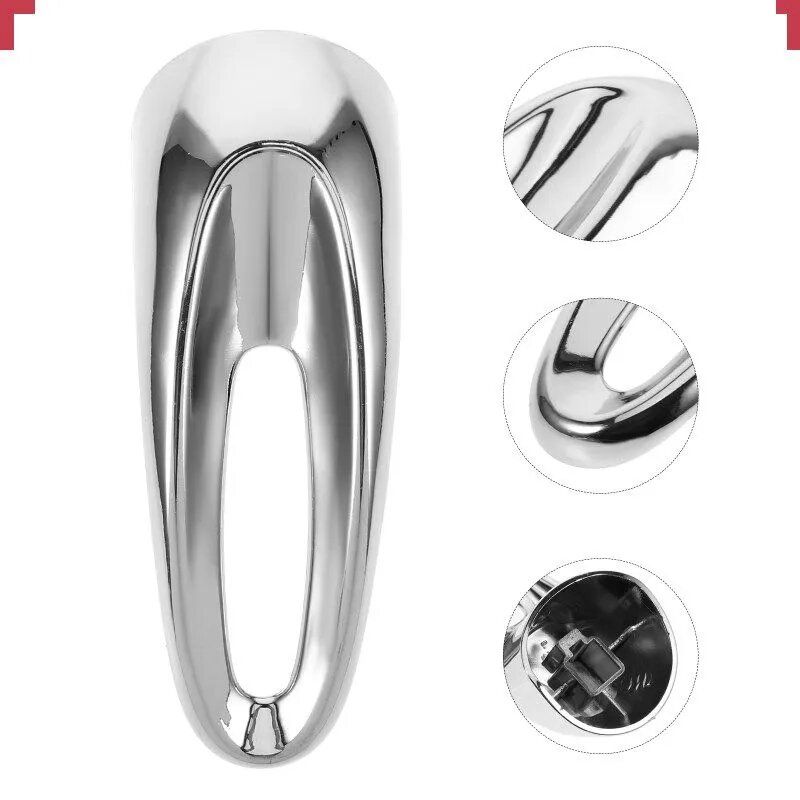 2 Стальные Ручки Для Крана Серебристые Прочный Дизайн 10.00X3.50X3.00Cm