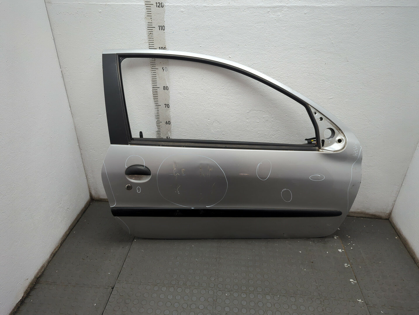 Дверь боковая (легковая) правая передняя Peugeot 206 Б/У