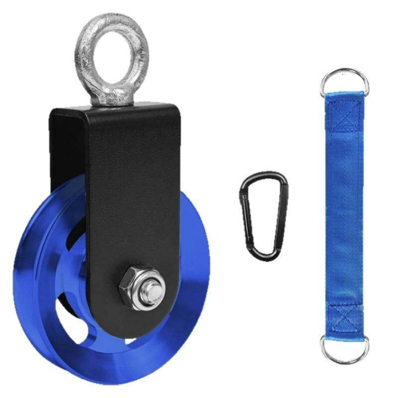 Многозадачный тросовый блок для силовых тренировок, Синий