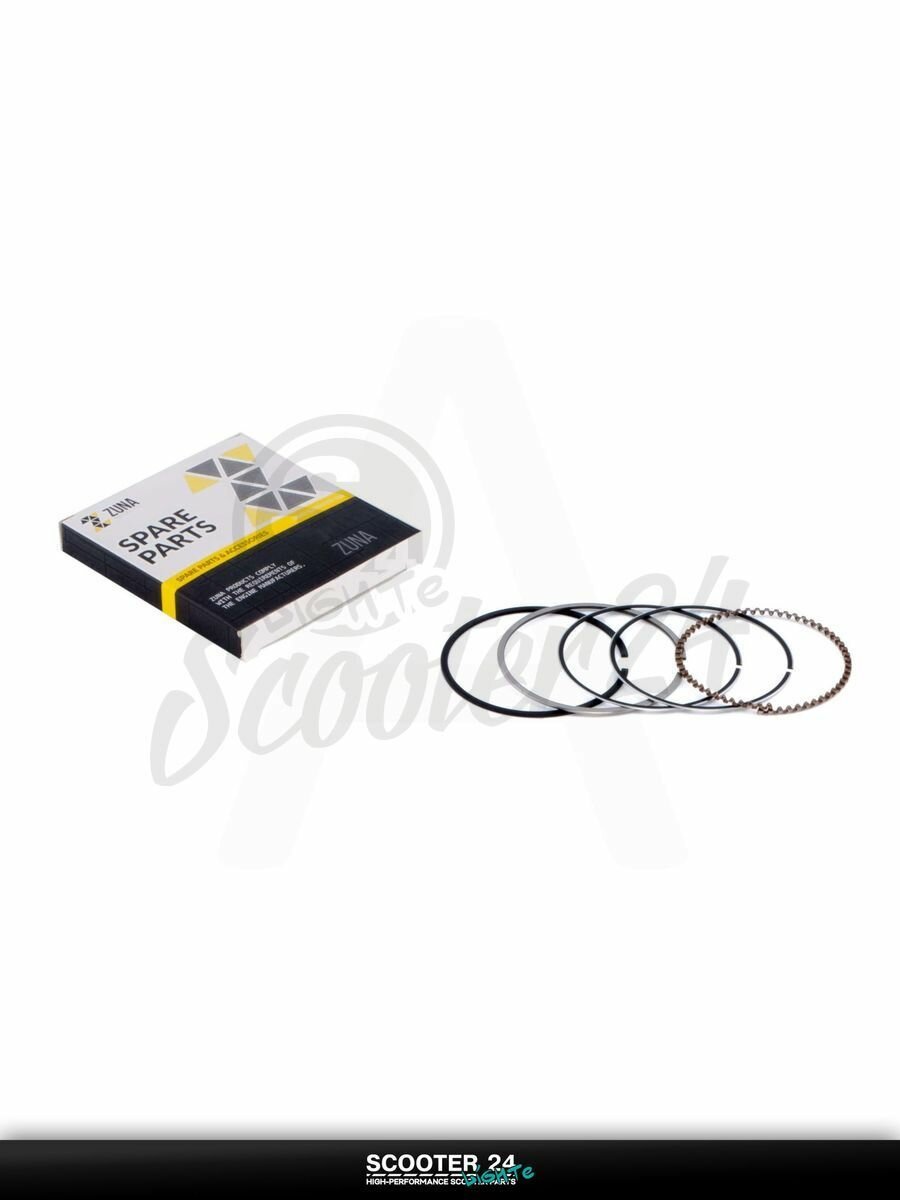 Кольца комплект на китайский 4T мотоцикл и мопед GY6 с двигателем 100 . STD ( 50,00) "ZUNA" (mod.B)