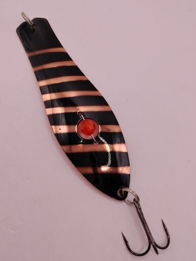 Блесна колебалка Kuusamo Suomi (Professor), 115 мм, 36 г, для ловли хищника