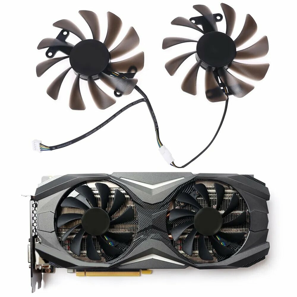95 -миллиметровый вентилятор GAA8S2U AMP Охлаждение графической карты для ZOTAC GTX 1070 1080