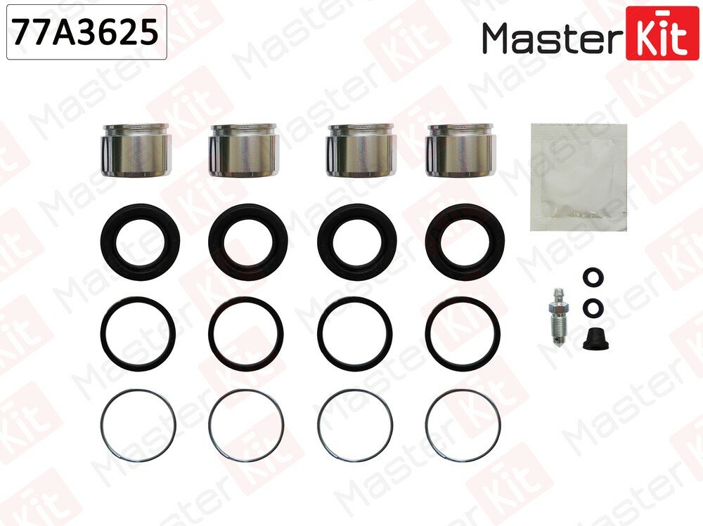 Ремкомплект суппорта тормозного MASTER KIT 77A3625 Toyota Hilux III 08-05-> с поршнем