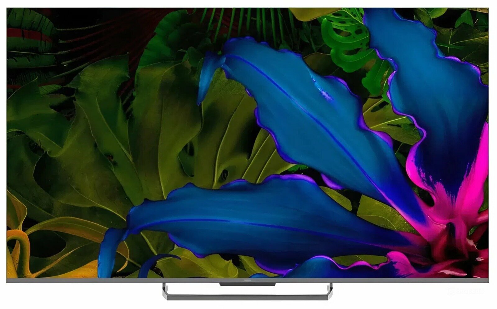 55" (139 см) Телевизор Haier 55 Smart TV S6, серый (Direct LED, HQLED, 4K UltraHD, Wi-Fi, 120 Гц, Android TV)