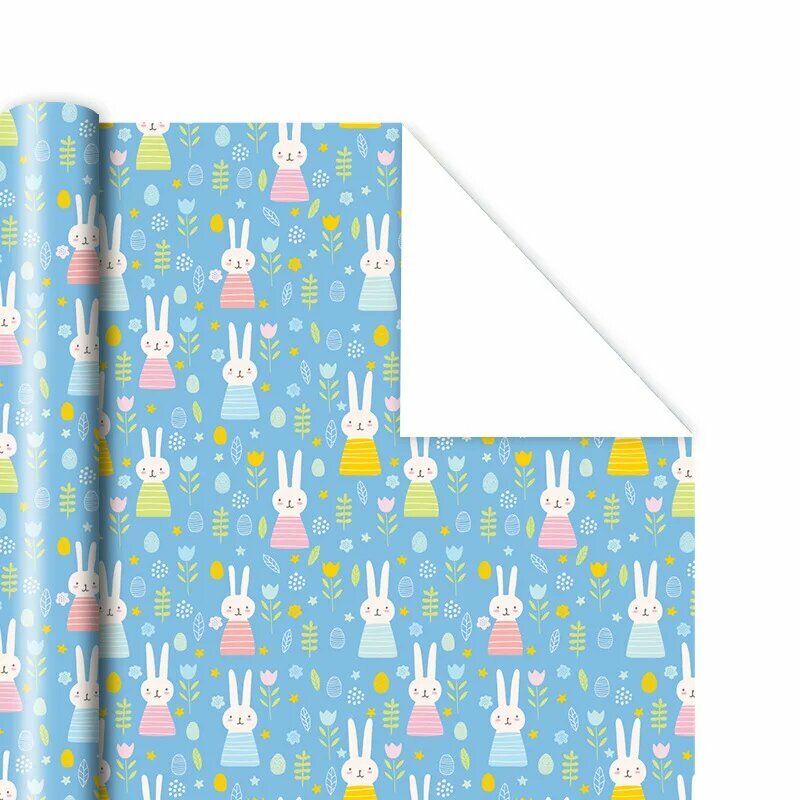 Бумага для упаковки Easter Bunnies, 50x70 см, цвет 27