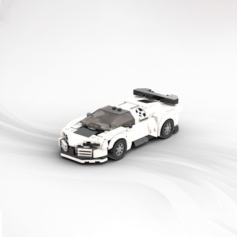 MOC-55983 Строительные блоки Bugatti Centodieci, собранные своими руками развивающие игрушки из строительных блоков