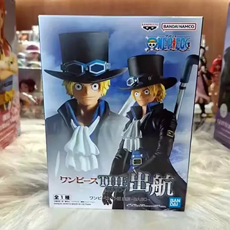 Оригинальные аниме-фигурки Bandai ONE PIECE Sabo, коллекция украшений, фигурки, игрушки, подарок на день рождения, 17 см, ABS