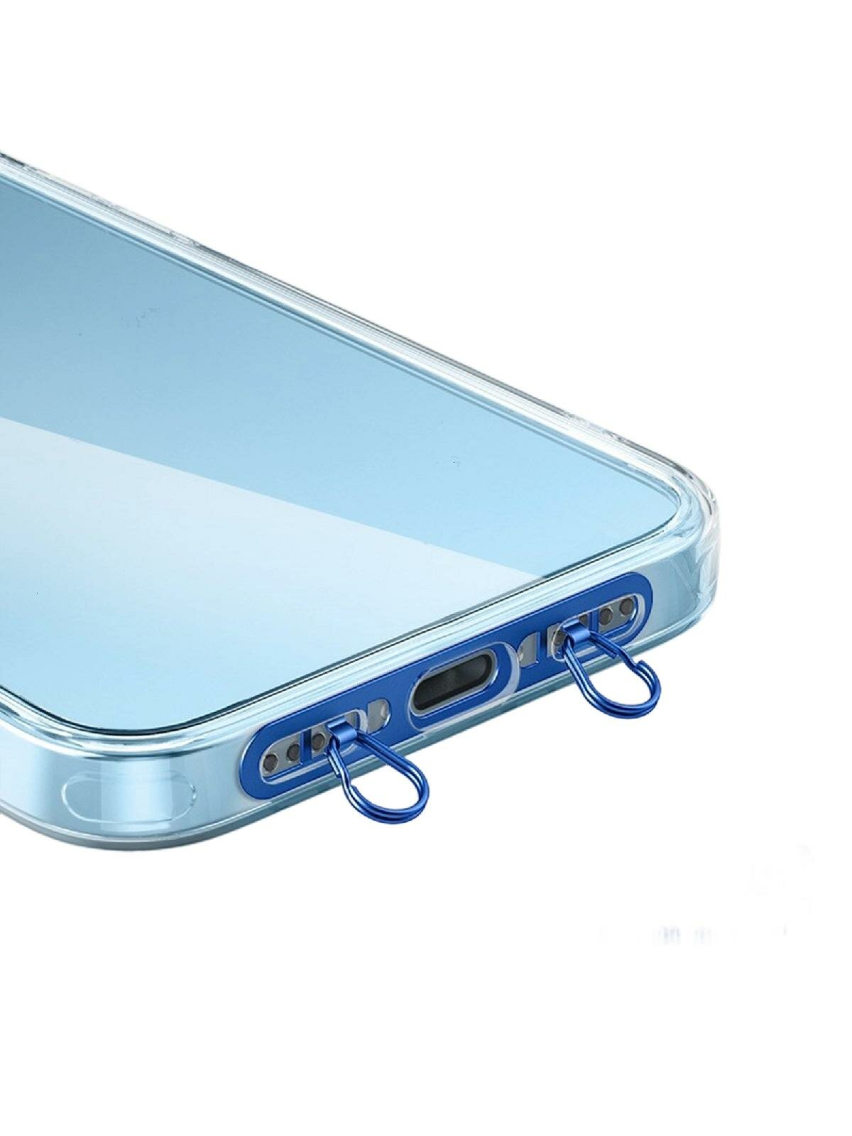 Адаптер для шнурка для телефона Надежное и тонкое металлическое крепление для шнурка для телефона