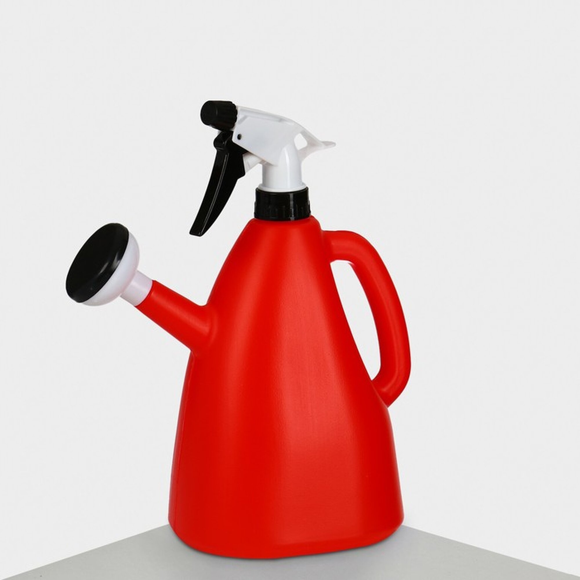 Пульверизатор - лейка 25х13 см, 1.5 литра, цвет микс, Greengo