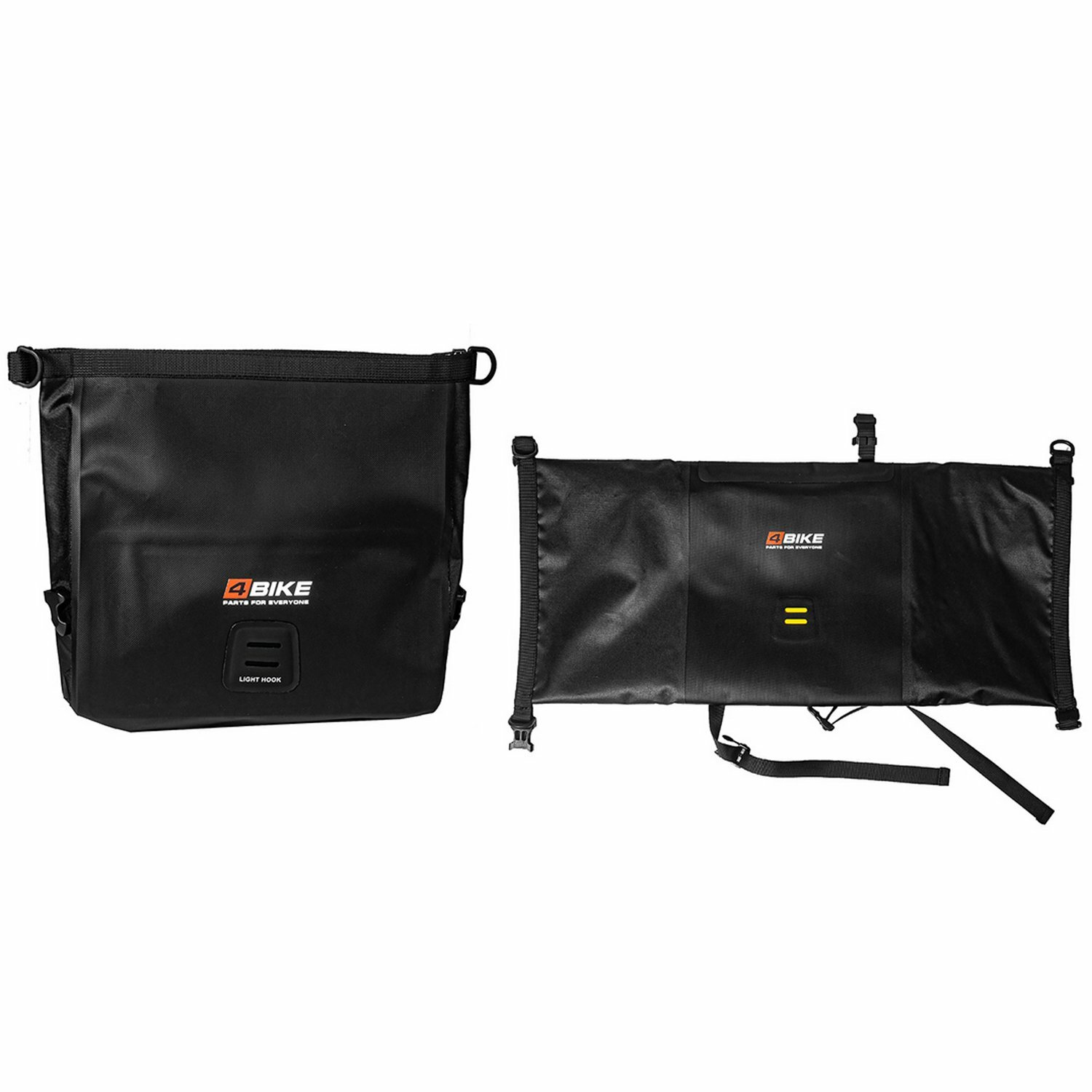 Велосумка на руль для байкпакинга 4BIKE Handlebar Set 2 сумки (комплект) влагозащищенные