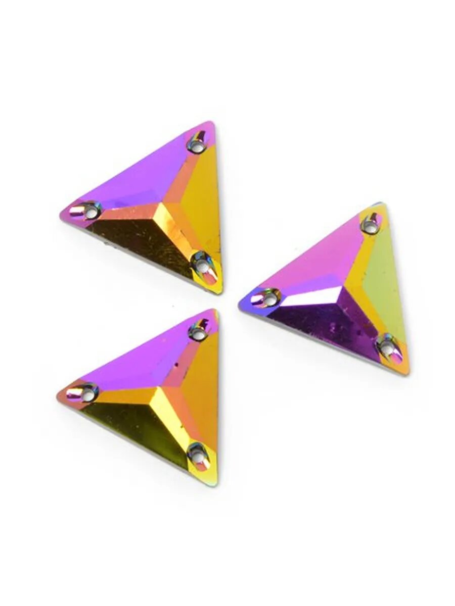 Стразы пришивные акриловые 22 мм уп.5шт