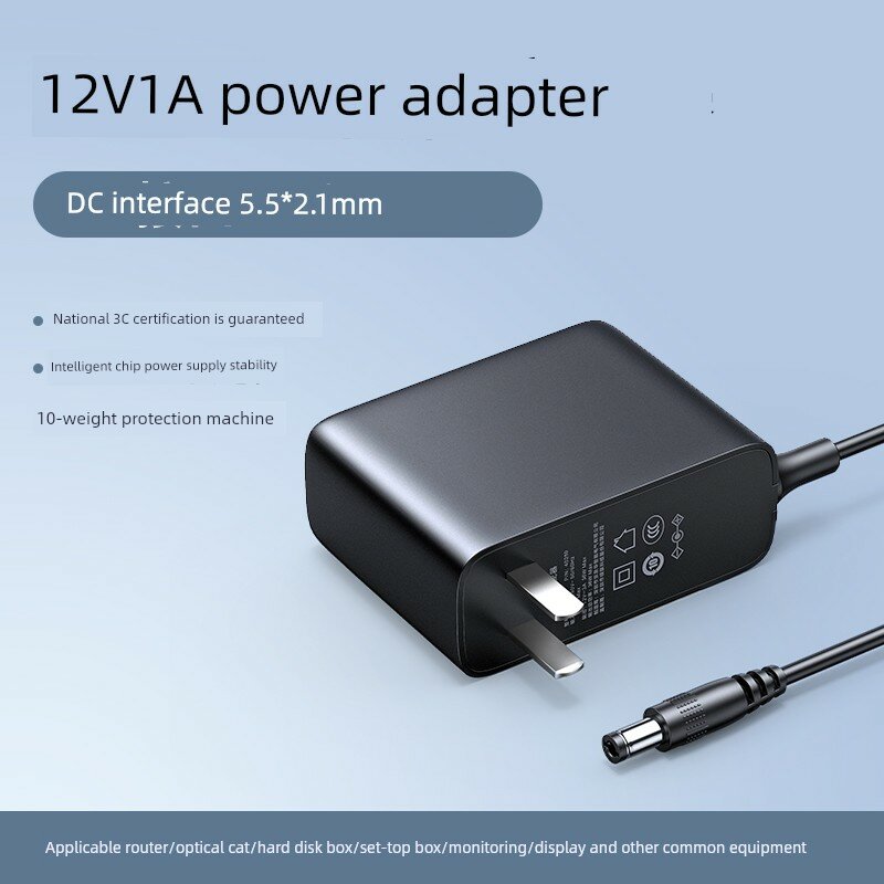UGREEN Блок питания 12V 1A DC 5.5x2.1мм 1.5м Кабель для роутера модема CCTV камеры наблюдения монитора БП