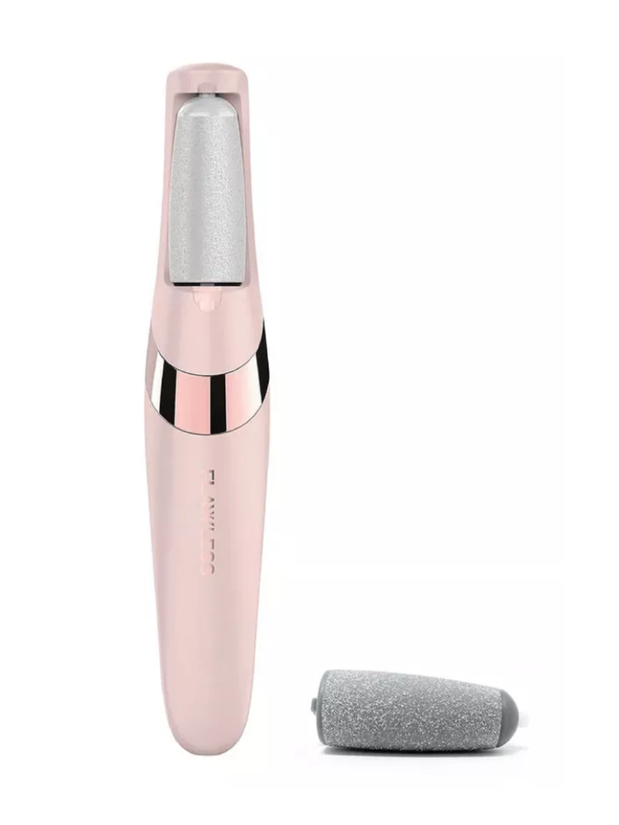 Пилка для пяток электрическая / Пемза для ног электрическая / Розовый