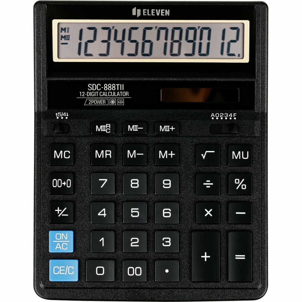 Настольный калькулятор Eleven SDC-888TII
