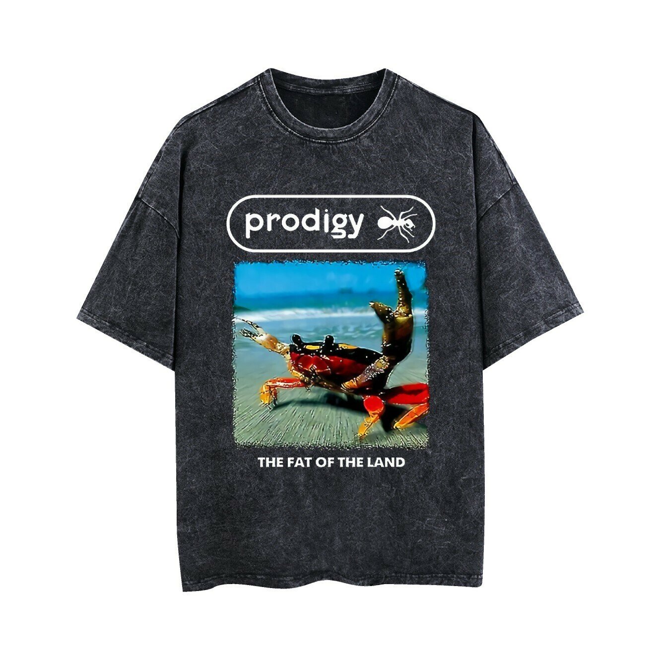 Футболка Prodigy "The Fat Of The Land", хлопок 100%, черная, размер XL