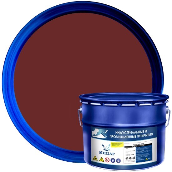 Грунт Мицар ХС-068, 10 кг, кр. коричневый