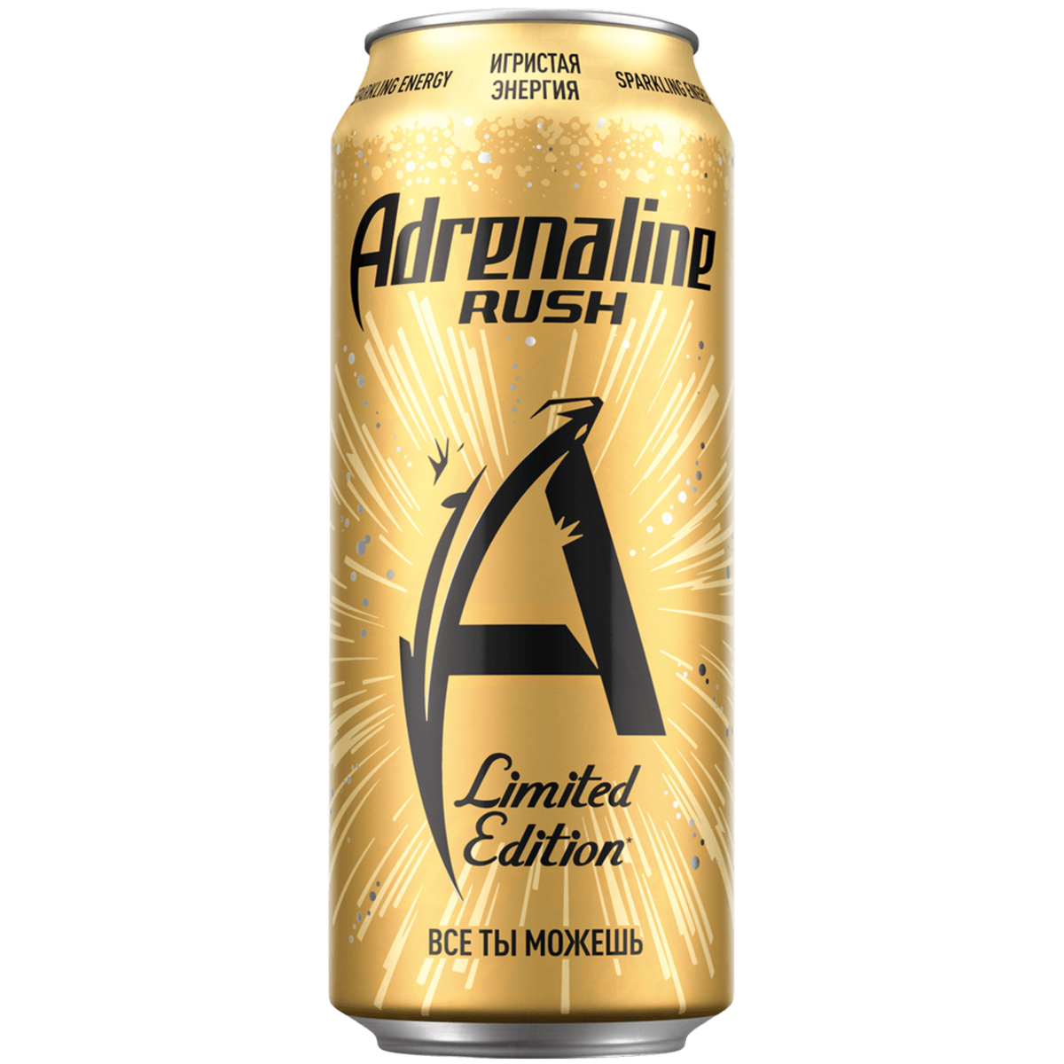 Энергетический напиток Adrenaline Rush Sparkling Energy 0,449 л