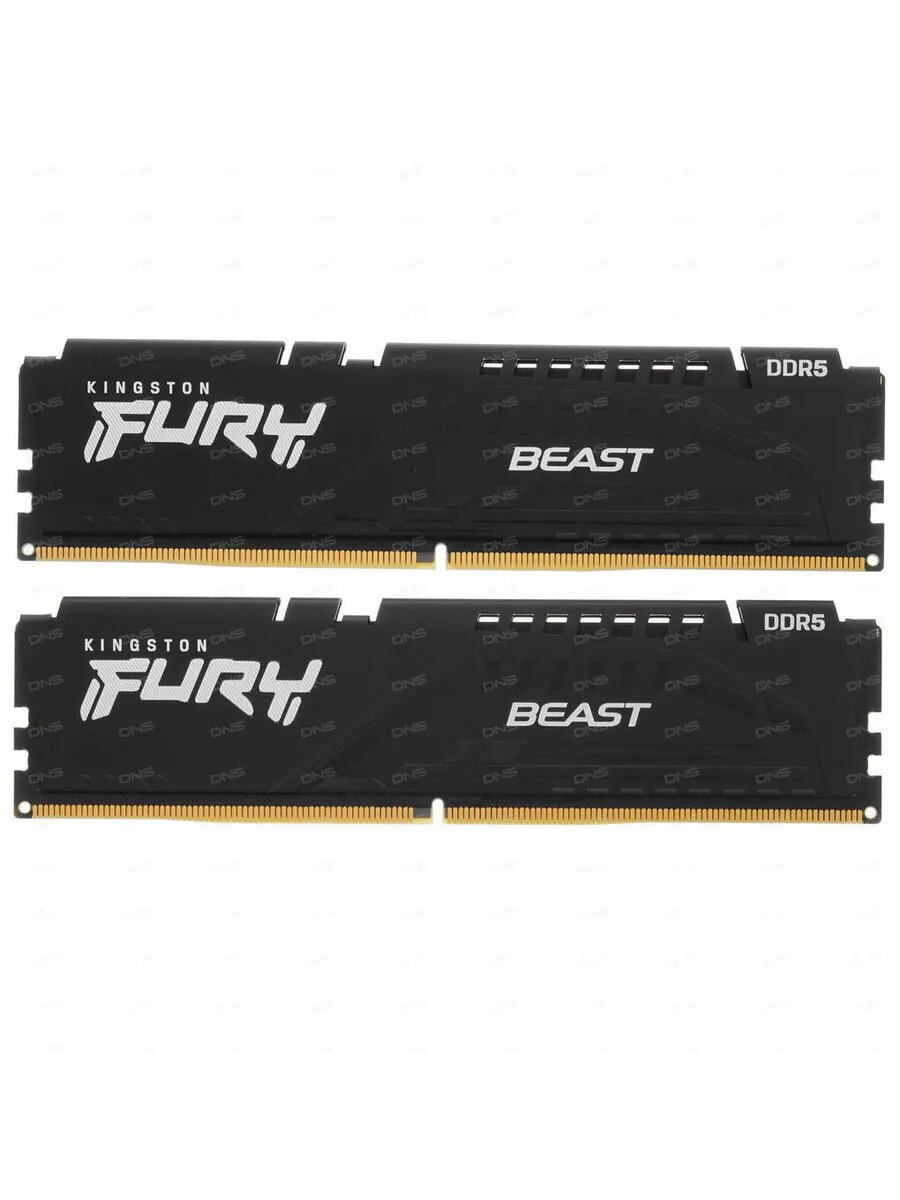 FURY Beast Black KF556C40BBK2-32 32 ГБ DIMM DDR5, 5600