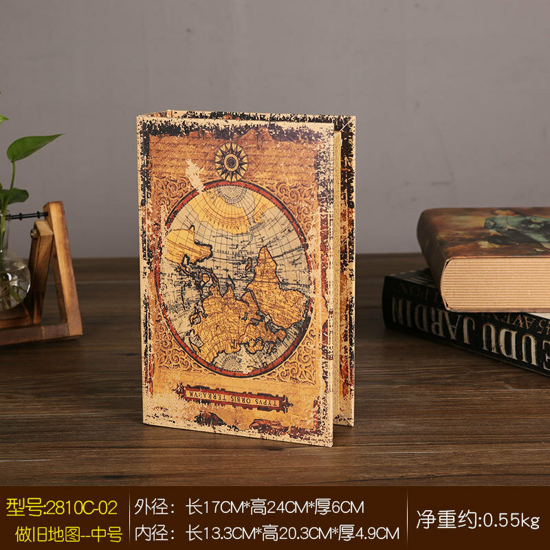 Имитация книги, модель книги для декора в кабинете, офисе, книжной полке, винтажная декоративная книга, реквизит для фотографии, ремесленная демонстрация