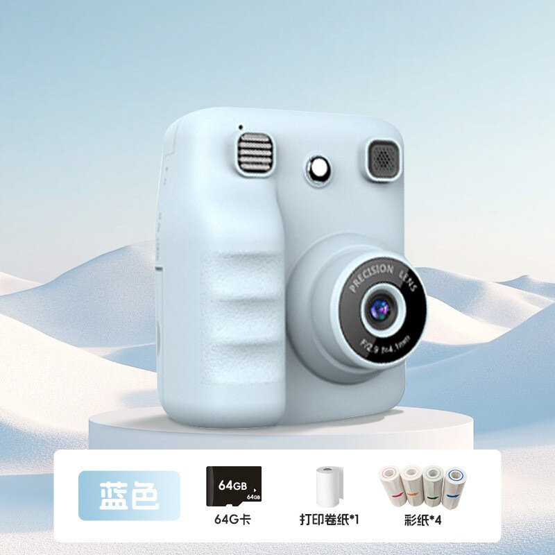 Кросс-бордерная новая мгновенная камера портативная поляроидная детская термопечатная камера подарок на День детей
