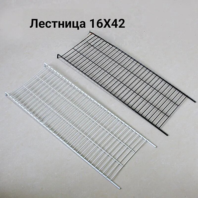 Клетка-вилла для кошек и собак, сборная металлическая сетка, ограждение для домашних животных, полка из проволочной сетки Чёрная лестница
