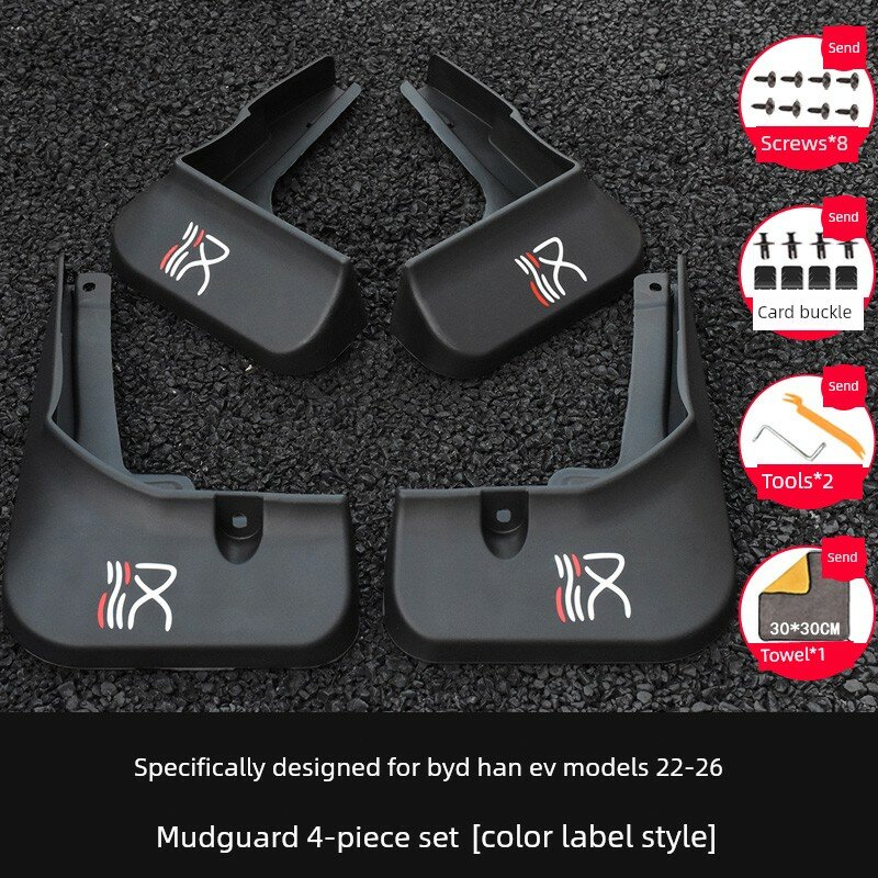 Модели 20-26 BYD Han dmi/dmp/ev/dm: специальные оригинальные накладки на крылья, аксессуары для автомобиля 22-26 Han ev