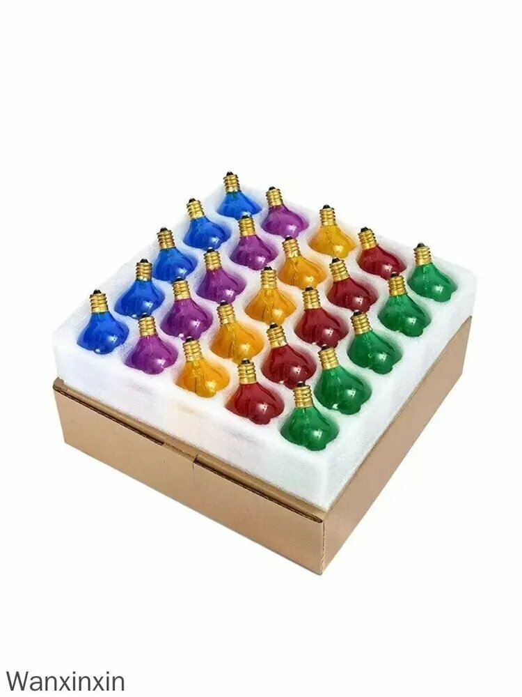 Лампочки накаливания Эдисон Ретро для уличной гирлянды/цоколь Е12/G40 LANCCIRCLE