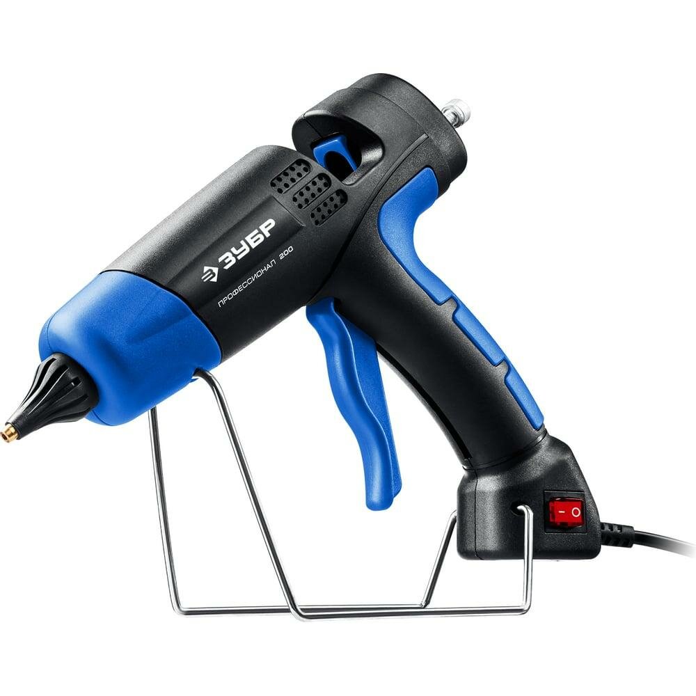 Термоклеевой электрический пистолет ЗУБР Профессионал 200, d 11 мм 06852-11