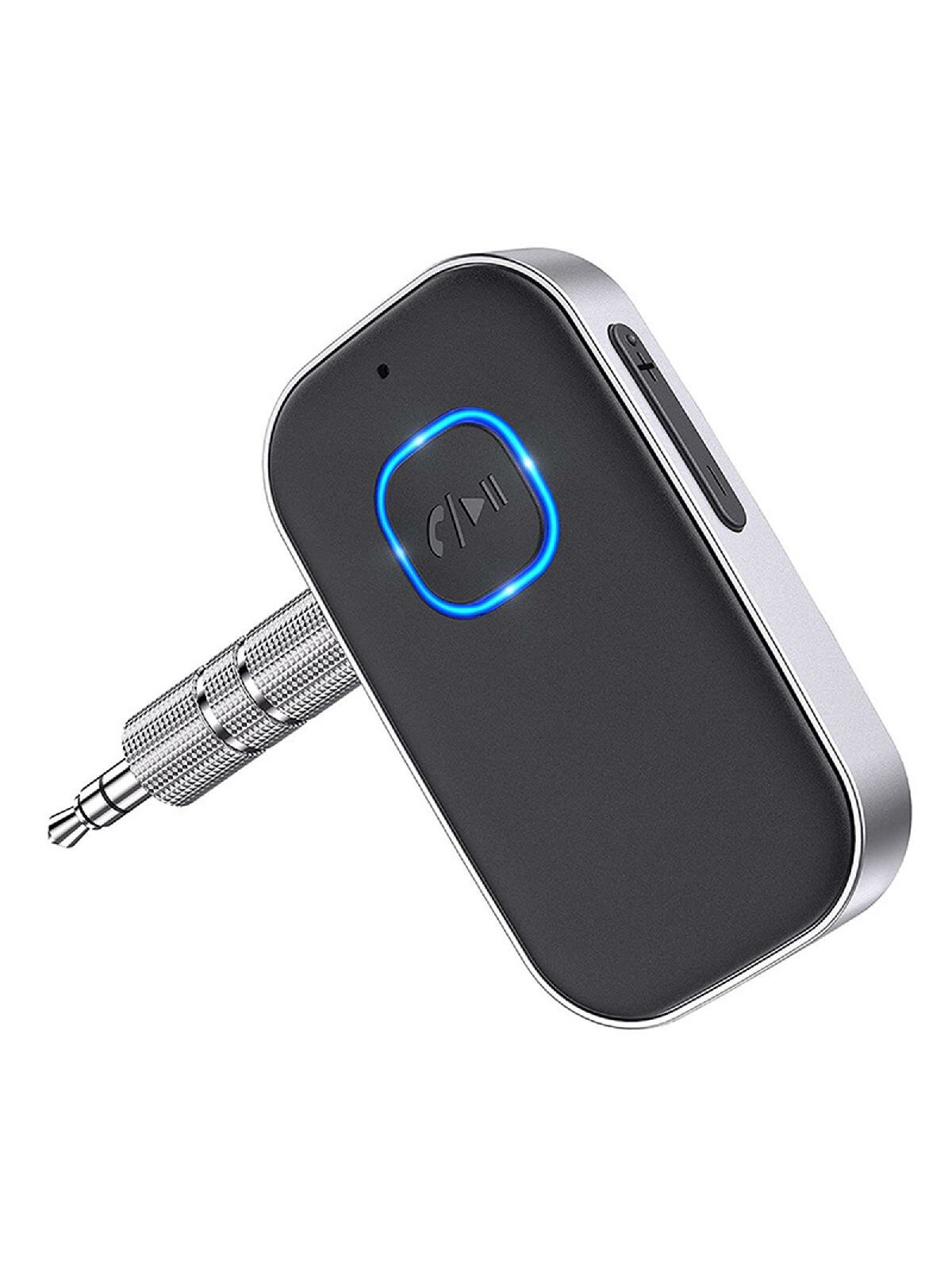 Беспроводной 3,5-мм автомобильный Bluetooth-совместимый аудиоадаптер-ресивер AUX