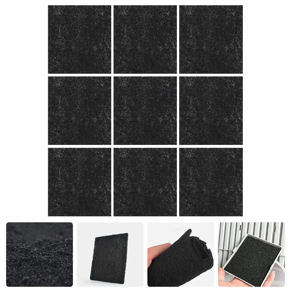 Фильтры с активированным углем для кошачьего туалета, контроль запаха, дезодорирующие таблетки, лотки для котят, мусорные баки для домашних животных.