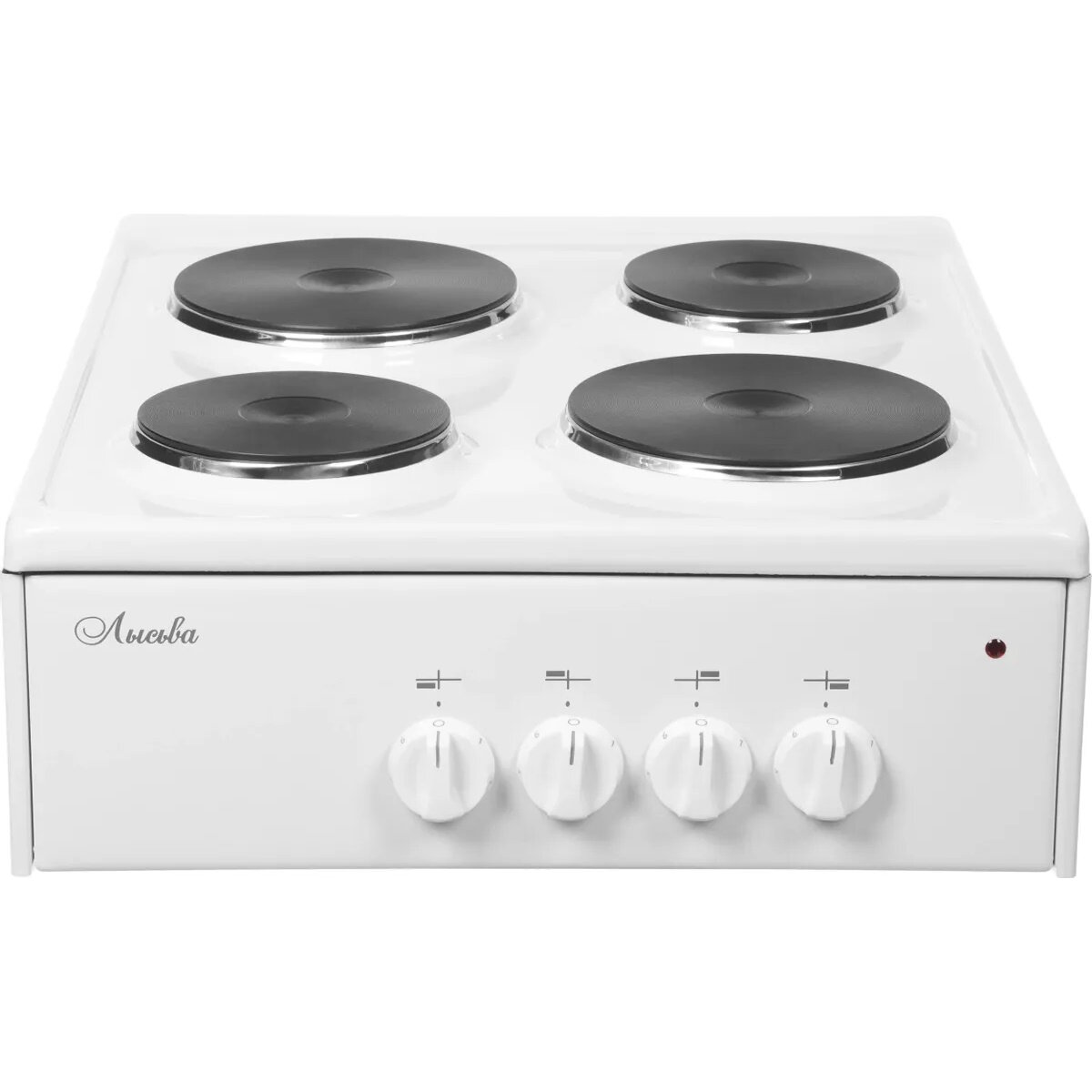 Плитка электрическая лысьва ПЭН 40М настольная, 3,8 кВт, 4 конфорки