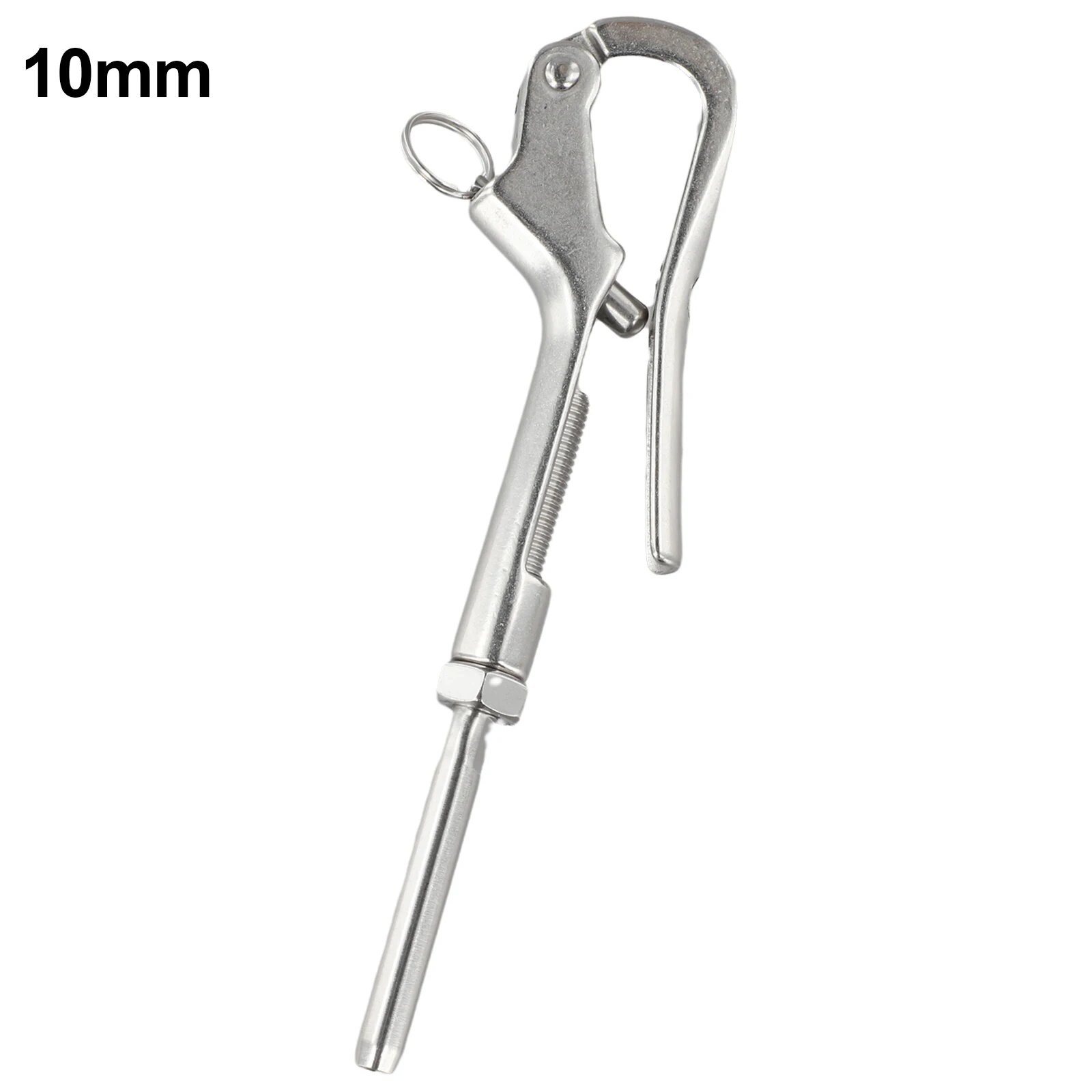 Открывающийся крюк Пеликан 10mm из нержавеющей стали 316