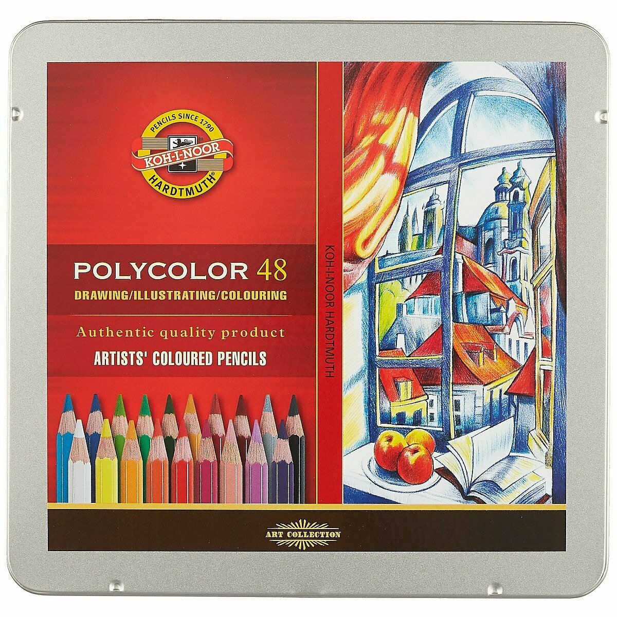 Цветные карандаши «Polycolor», Koh-I-Noor, 48 цветов
