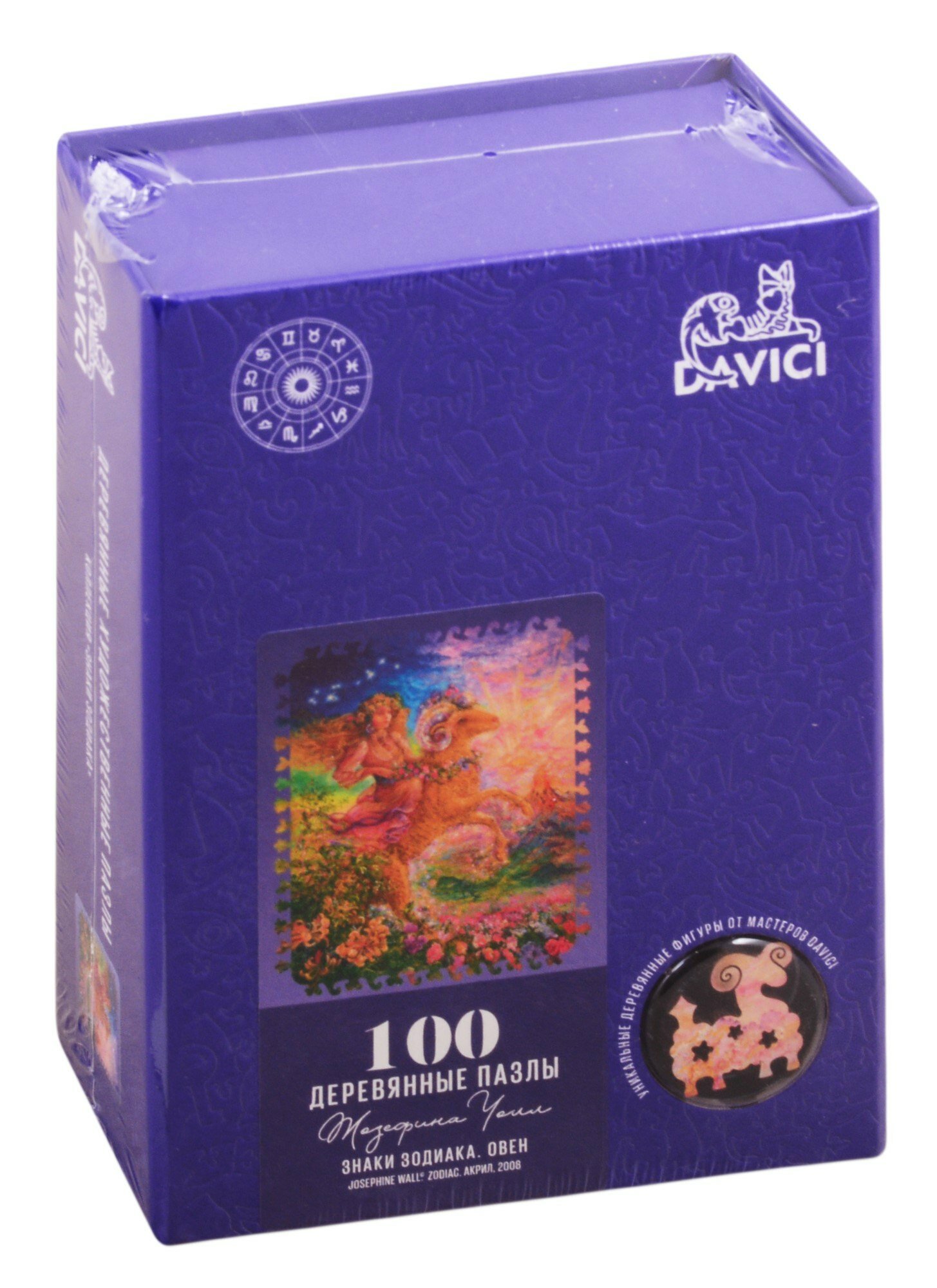 Пазл деревянный Знак зодиака. Овен DaVICI 100 элементов