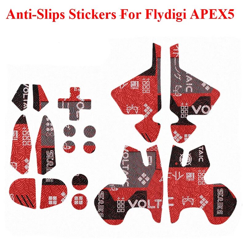 Антискользящие наклейки Flydigi APEX5 Red