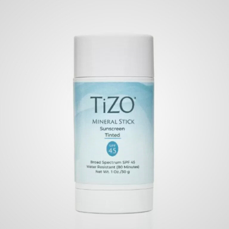 Стик солнцезащитный с тоном SPF45 30 гр TIZO Mineral Stick Sunscreen Tinted SPF45 Стик 30 гр