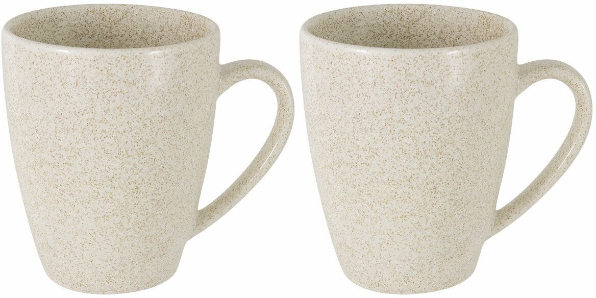 Набор из 2 кружек Maxwell & Williams Solaris 400 мл, фарфор, чашки для чая и кофе 2 шт