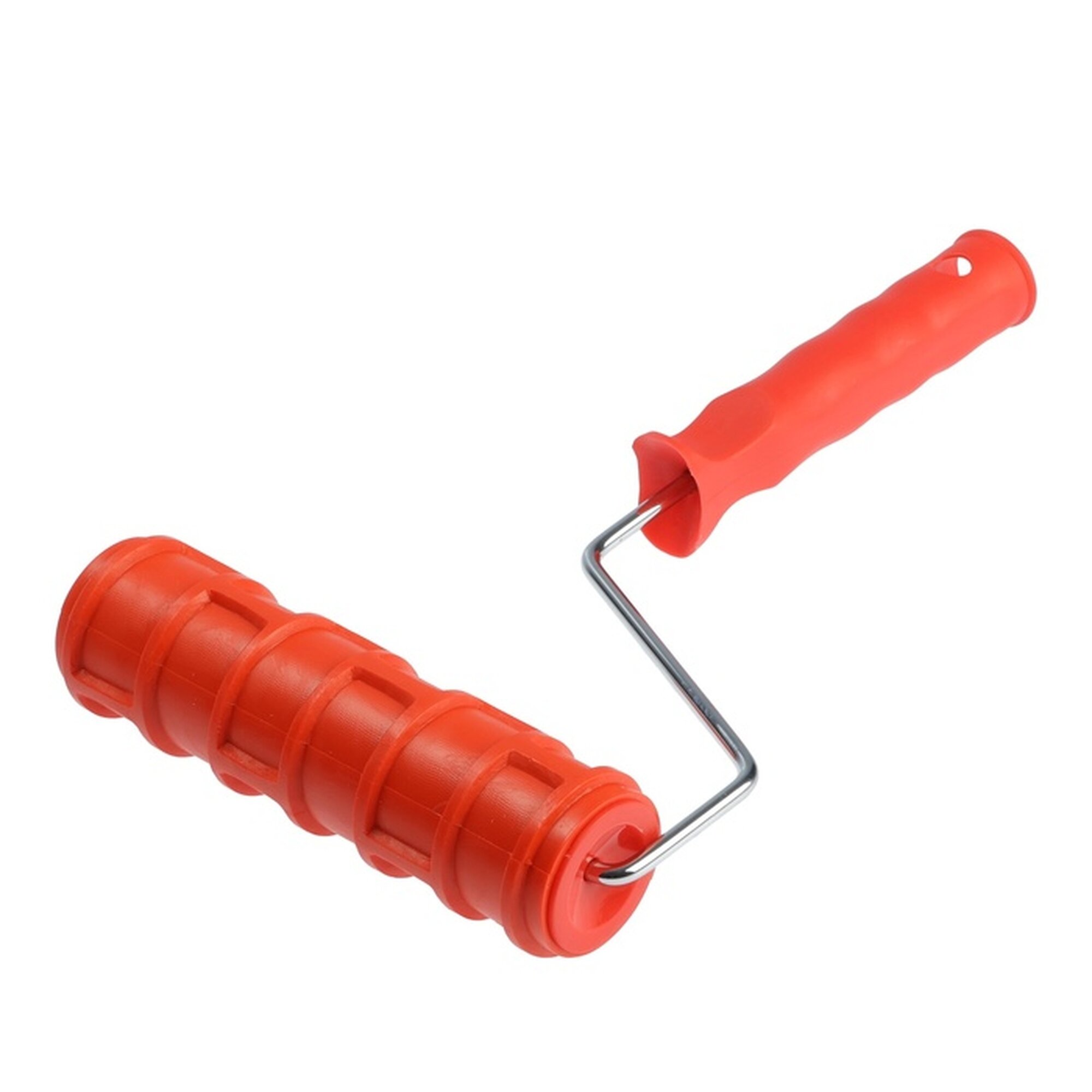 Валик декоративный тундра, резиновый, «кирпич плоский», рукоятка d=6 мм, 180 мм