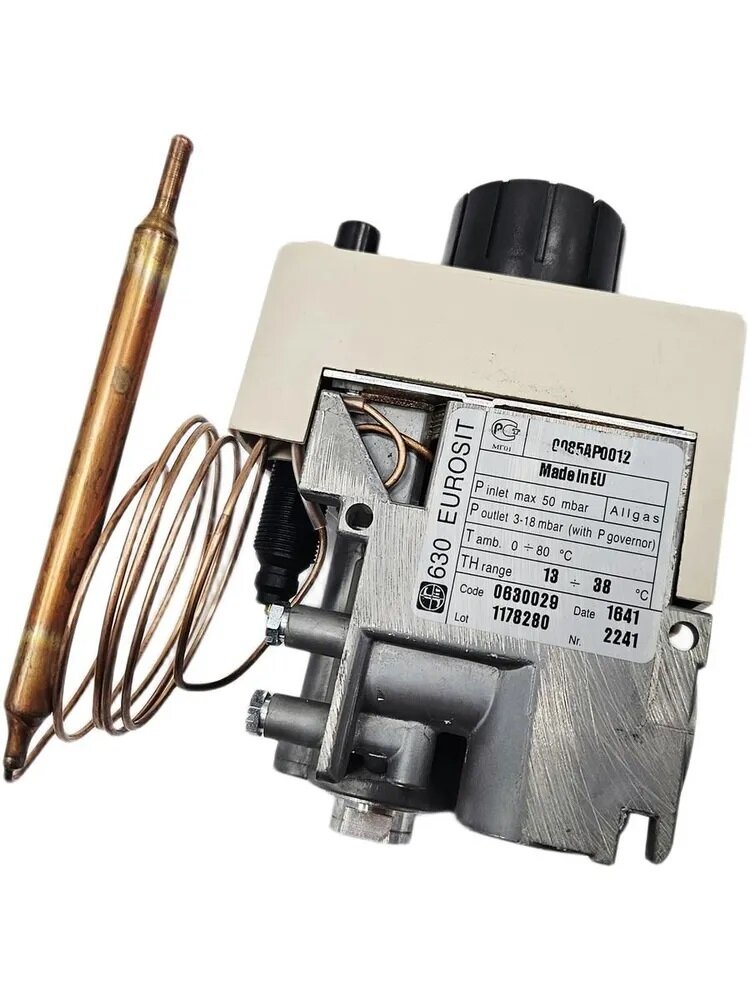 Регулятор подачи газа "EUROSIT" 630 для конвекторов до 20кВт (13-38°С) (арт. 0.630.093)
